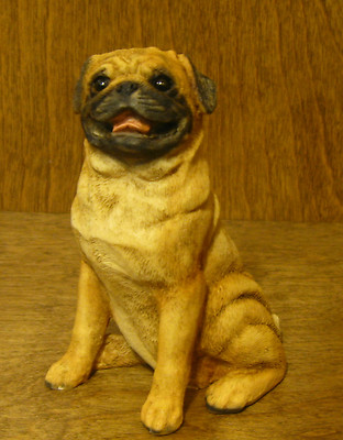 Castagna Dog Figurines #0851 PUG sitting, 4.5" Tall, NEW/Box From ...