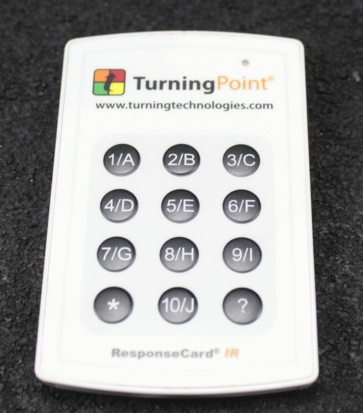 32 Turning Point Rcir-02 IR Response Card Remote Clickers Class Room ...
