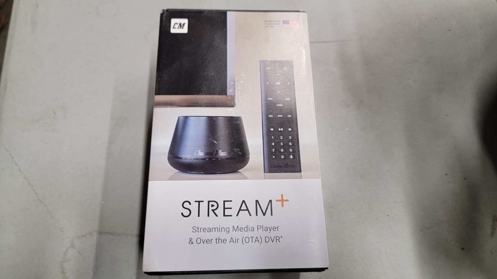 Channel Master CM-7600 Stream + Media Player and OTA DVR - Black for ...