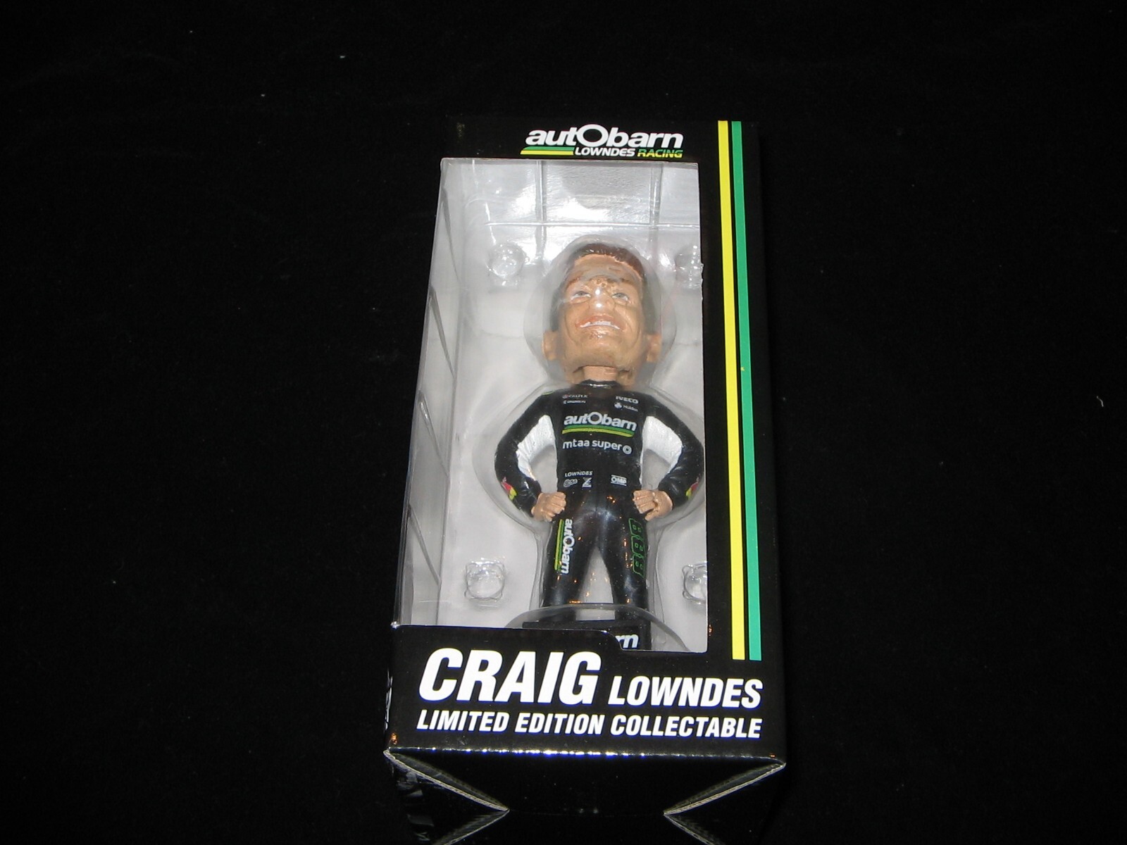 AUTOBARN RACING, CRAIG LOWNDES-175mm BOBBLE HEAD. 888 RACE TEAM ...