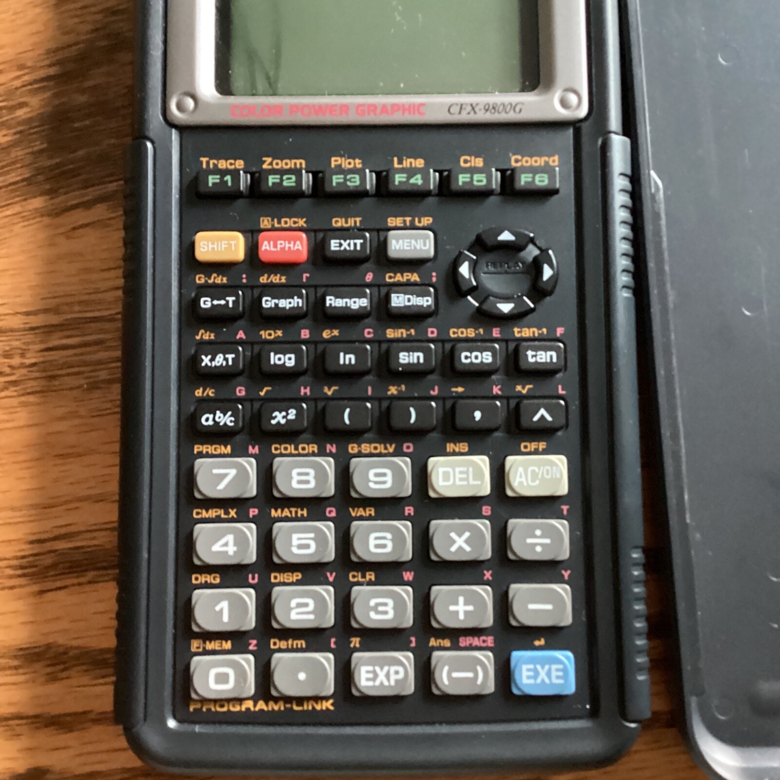 Casio Power Graphic CFX-9800G Graphing Calculator + Hard Case Tested ...