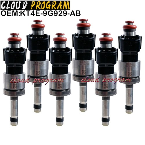 Set of 6 Fuel Injectors 19-2023 For Ford Edge V6 2.7L Lincoln Nautilus ...