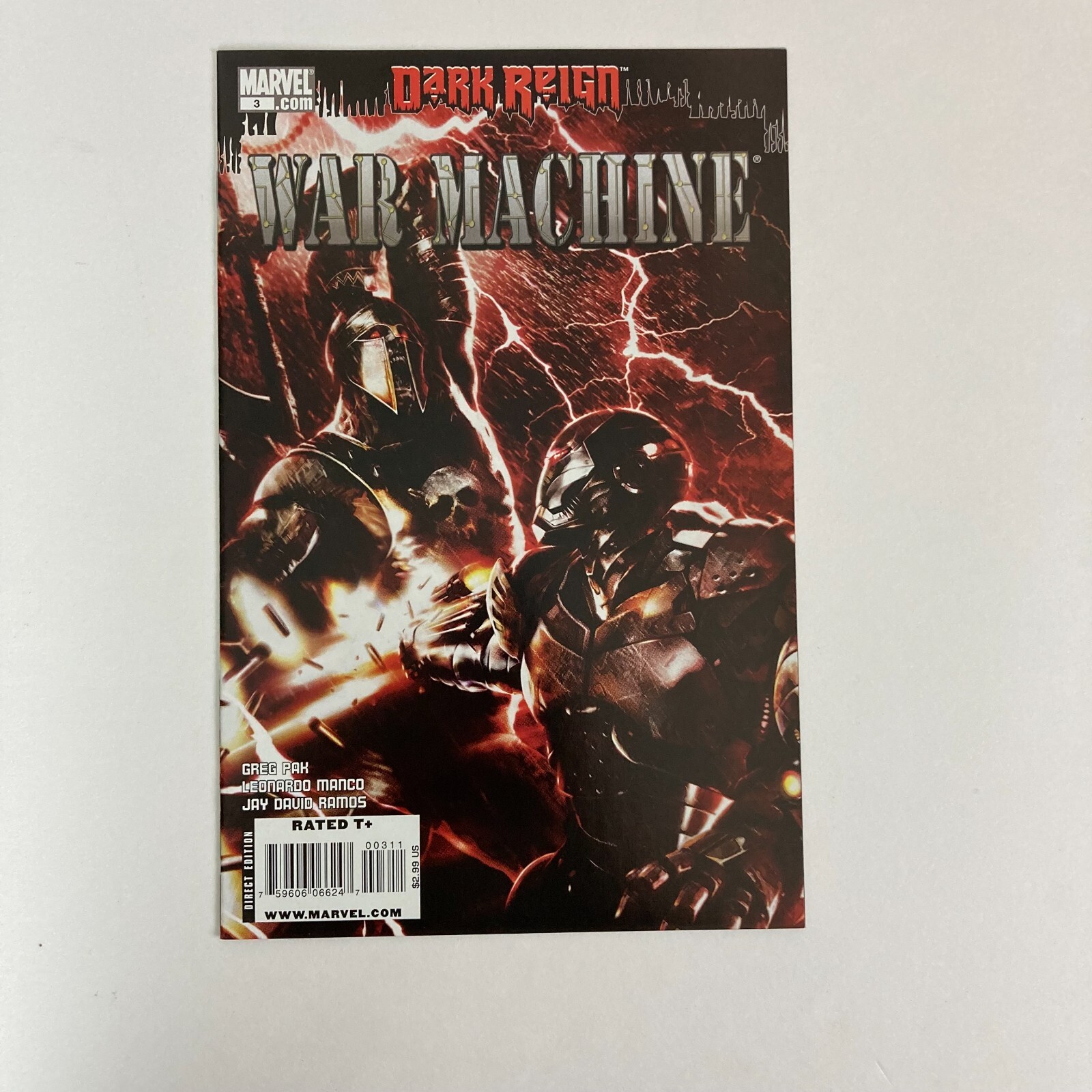 War Machine Dark Reign #3 Marvel Comics April 2009 | eBay