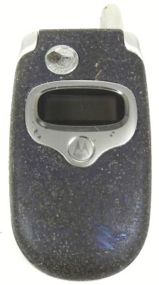 Motorola V330 - Blue and Silver ( T-Mobile ) Very Rare Flip Phone ...