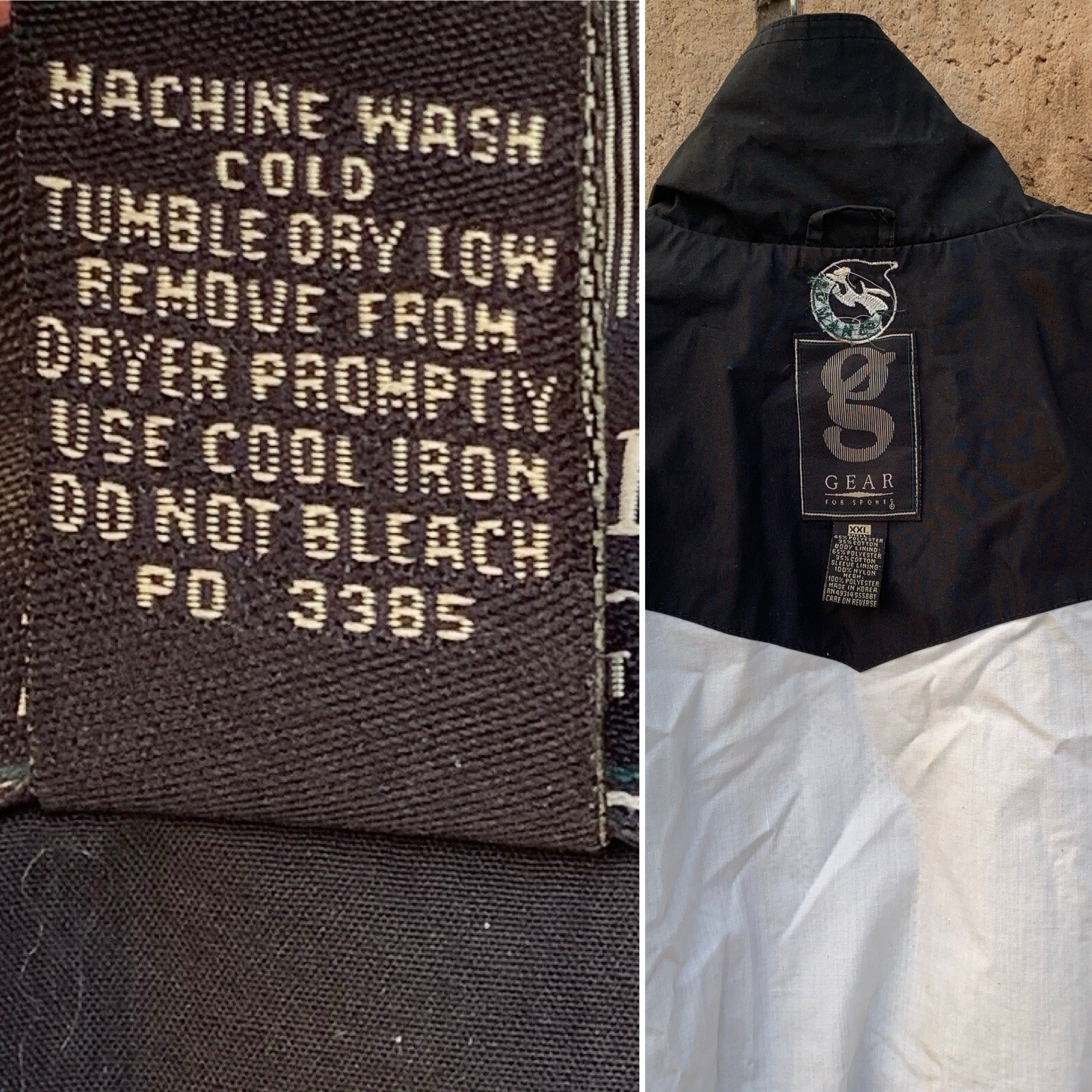 Vintage SeaWorld Shamu Orca Killer Whale Jacket Size XXL Gear For Sport ...