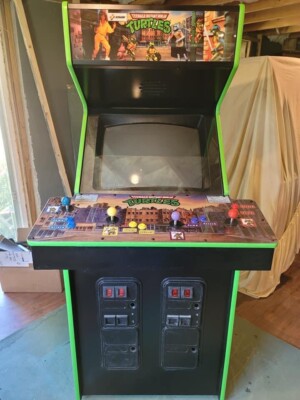 Teenage Mutant Ninja Turtles Arcade Control Panel Overlay CPO TMNT ...