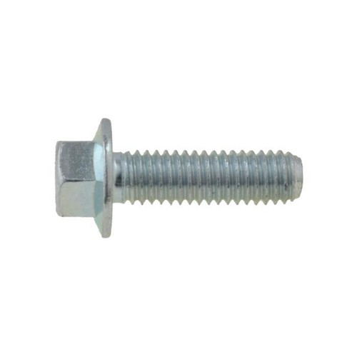 M6 x 1.00p x 25mm (FT) Metric SMALL HEAD (8mm AF) Hex Flange Bolt Class ...
