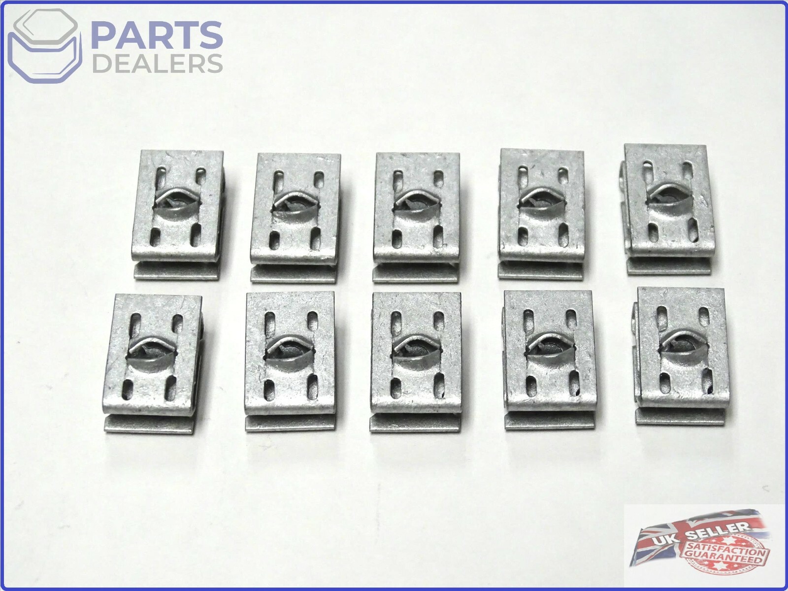 10x GENUINE VW AUDI SKODA SEAT WHEEL ARCH UNDERTRAY GRILLE M5 METAL ...