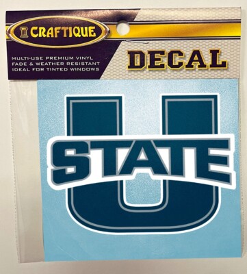 Utah State University AGGIES Primary U State Logo Vinyl Decal Window ...