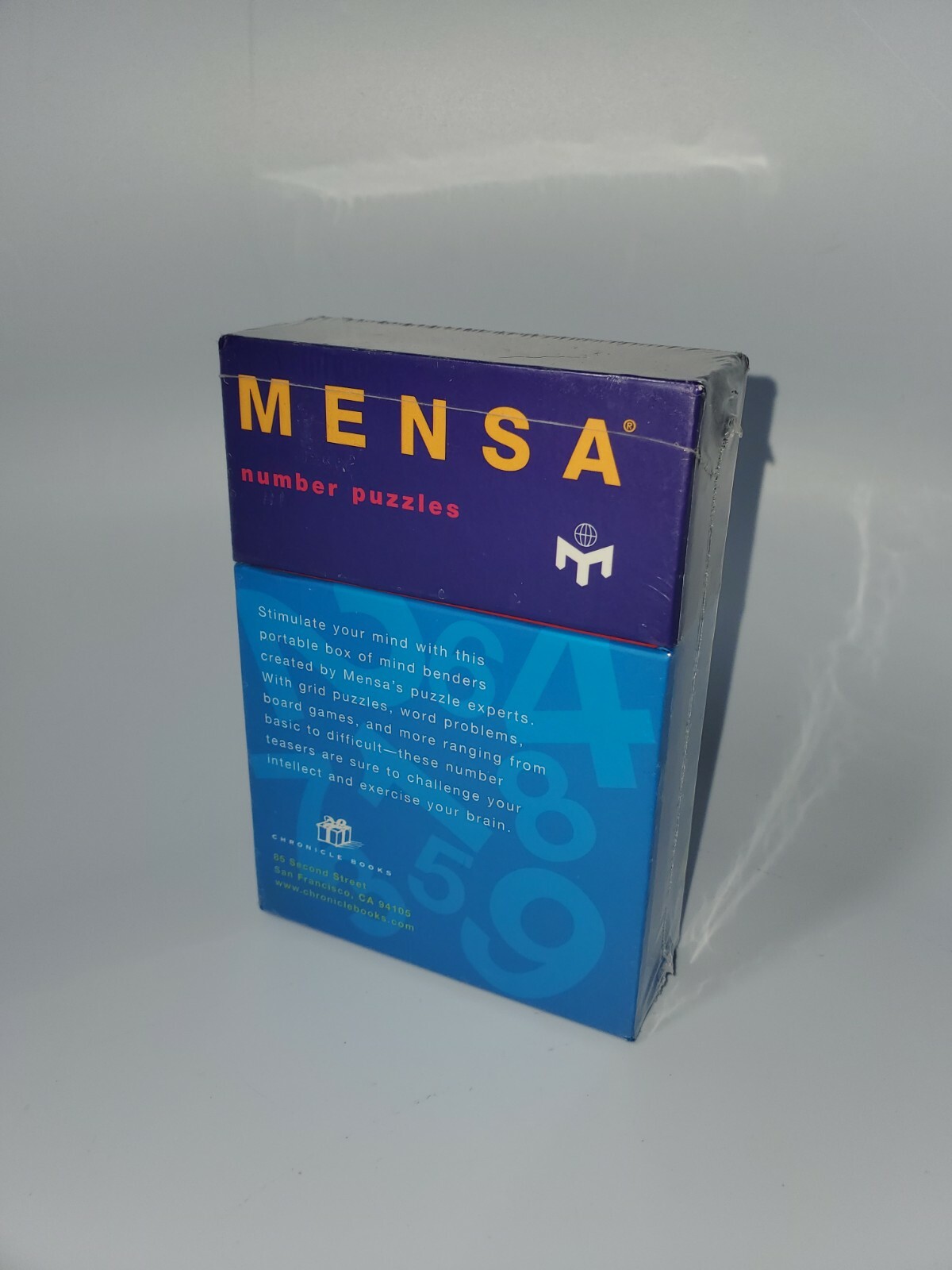 Mensa Number Puzzles by Chronicle Books Staff (1999, Cards,Flash Cards ...