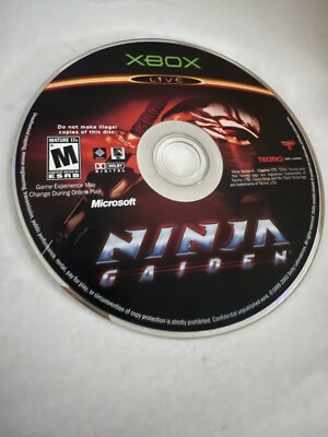 Ninja Gaiden (Microsoft Xbox, 2004) DISC ONLY NO TRACKING (#2795 ...