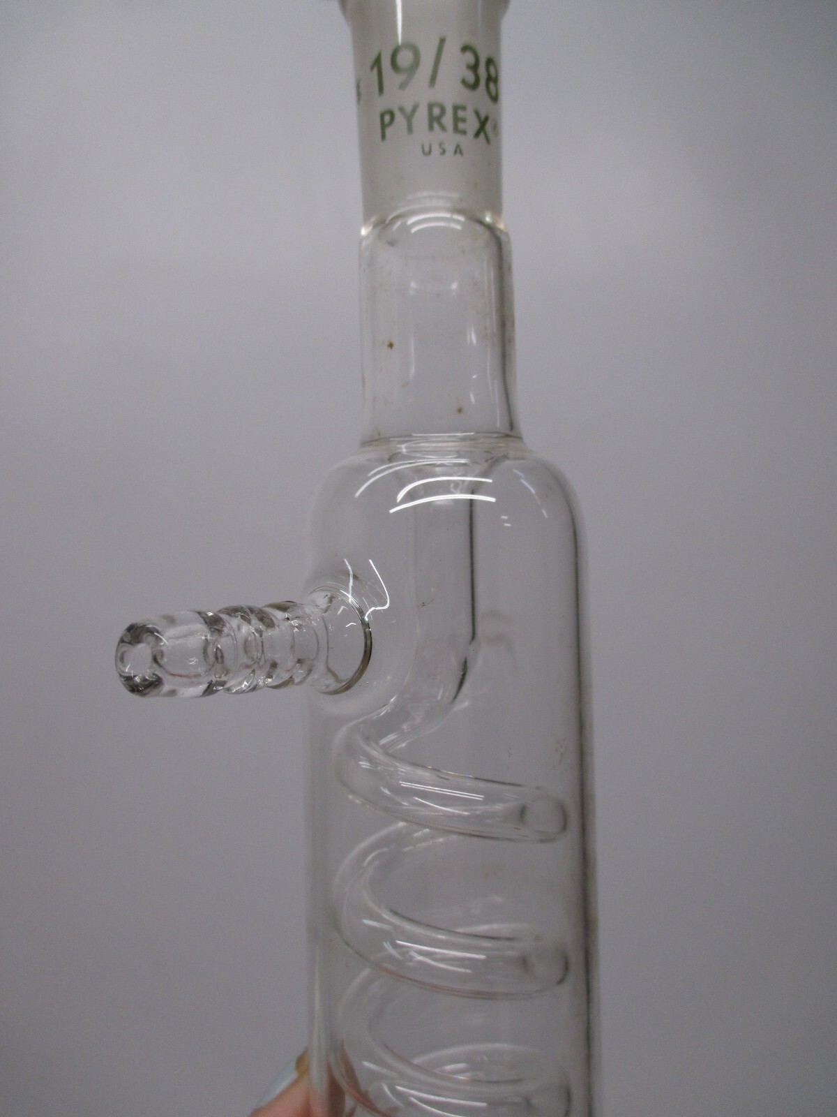 Vtg Pyrex 19/38 Distillation Condenser Chemistry Science Lab Laboratory ...