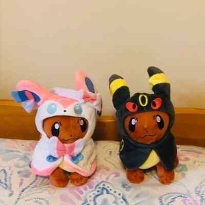 New 8in Umbreon Sylveon Eevee Evolution Cape Outfit Christmas Costume ...