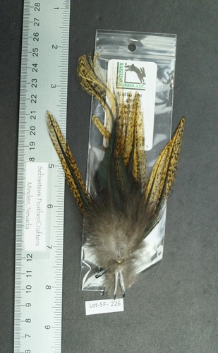 Hareline Gallo De Leon Dun Saddle Hackles Lot-SF 364 | eBay