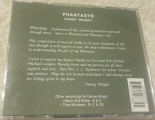 Danny Wright : Phantasys - CD - 1988 - Piano | eBay