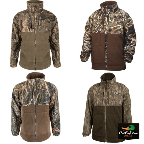DRAKE WATERFOWL YOUNG GUNS YOUTH MST EQWADER PLUS FULL ZIP CAMO COAT ...