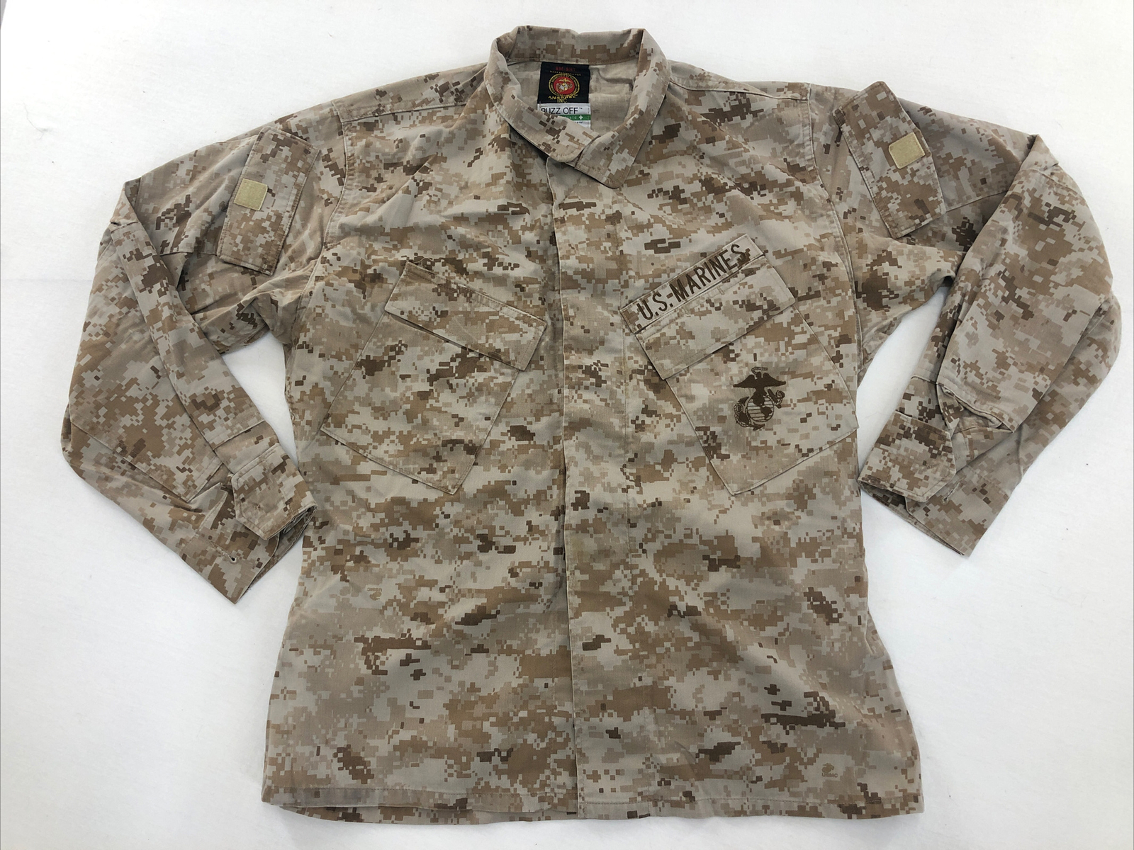 USMC Desert Marpat Camouflage MCCUU Small Short Blouse Shirt Jacket ...