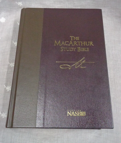 THE MACARTHUR STUDY BIBLE ~ Updated NASB 2006 Nelson HC | eBay