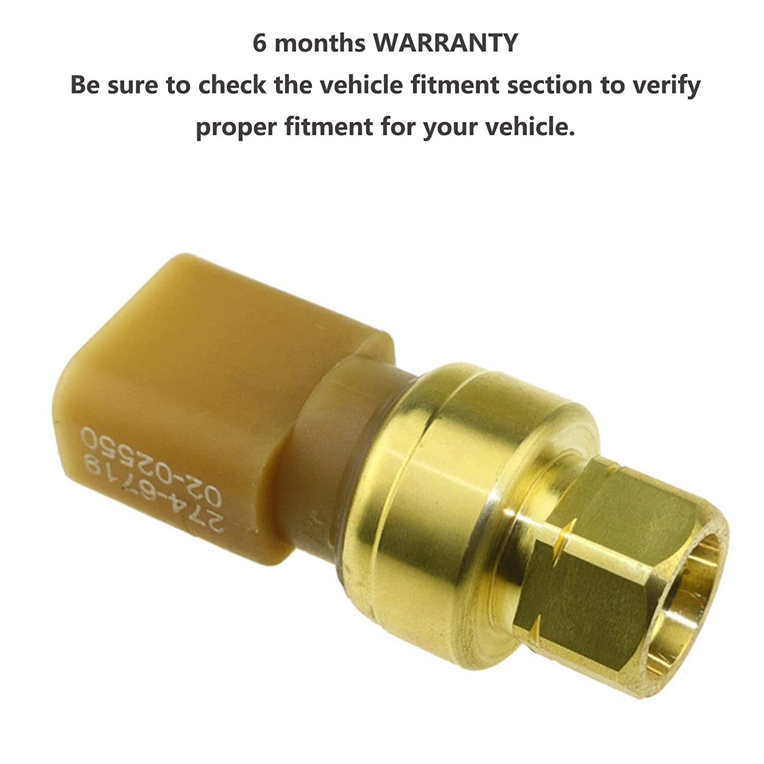 274-6719 Pressure Sensor 2746719 For CAT336D C15 C175 C27 Various Cat ...