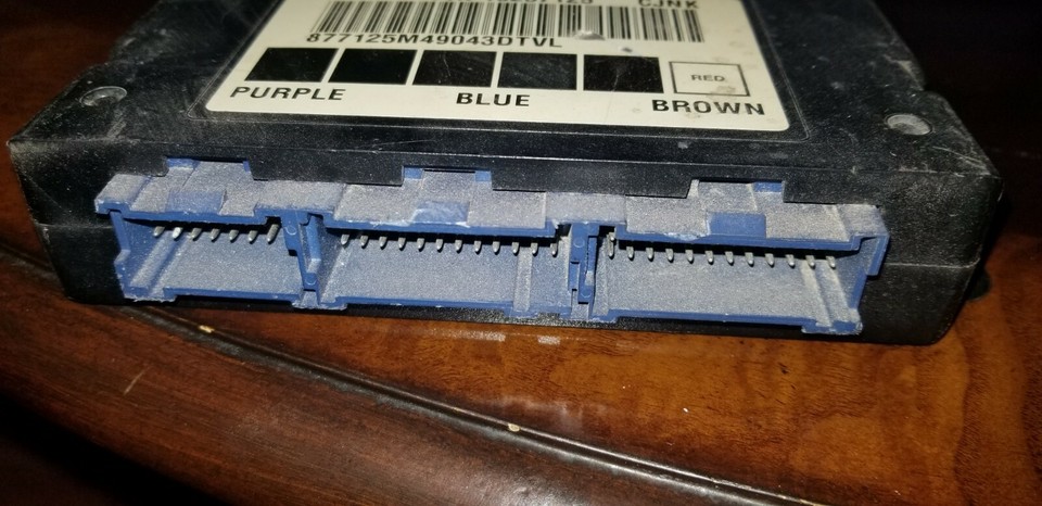 2000,1999,1998 Blazer, Silverado Chassis Body Control Module, BCM ...