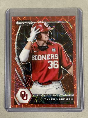 2021 Prizm Draft Picks Red Velocity Tyler Hardman #PDP153 New York ...