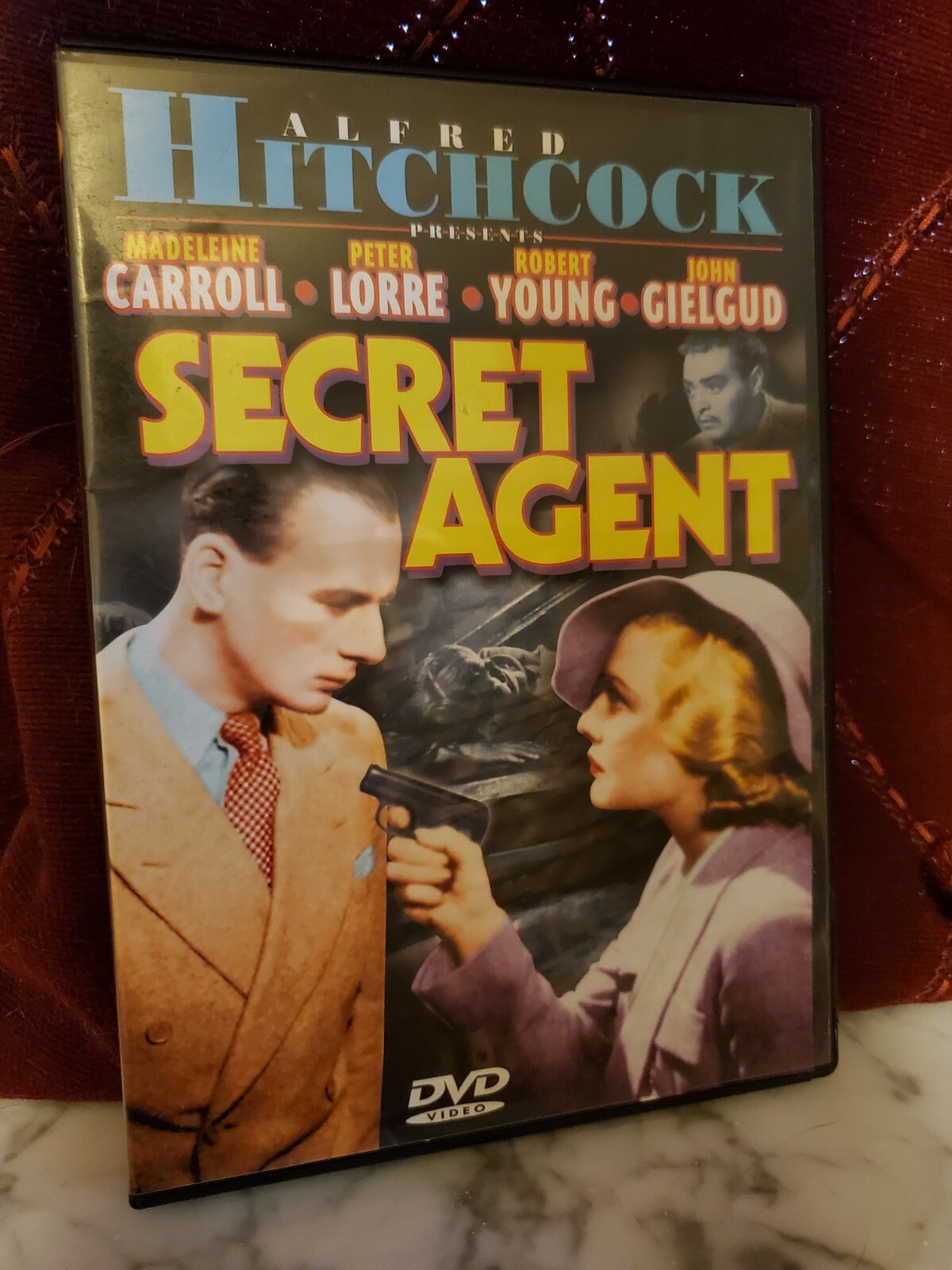 Secret Agent (DVD, 2002) Alred Hitchock Peter Lorre Madeleine Carrol ...