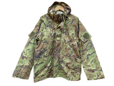 Italian Army Issue ECWCS Vegetato Woodland Camo Gore-Tex Jacket 46 ...
