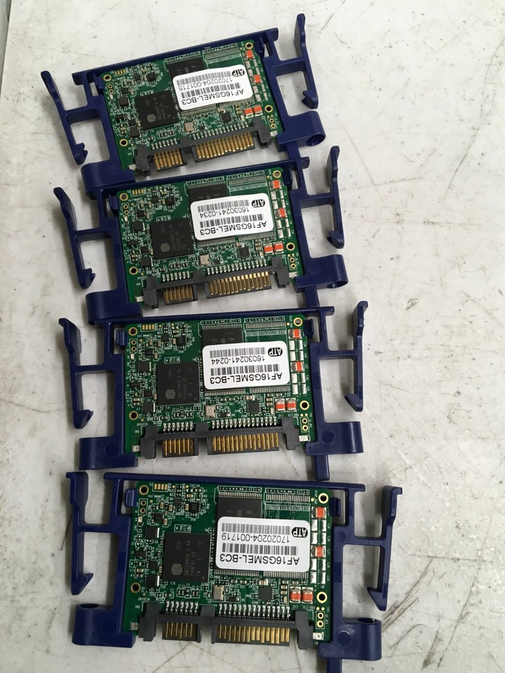 lot of 4 ATP Electronics 16GB mSATA SSD Solid State Drive Card AF16GSMEL-BC3 | eBay