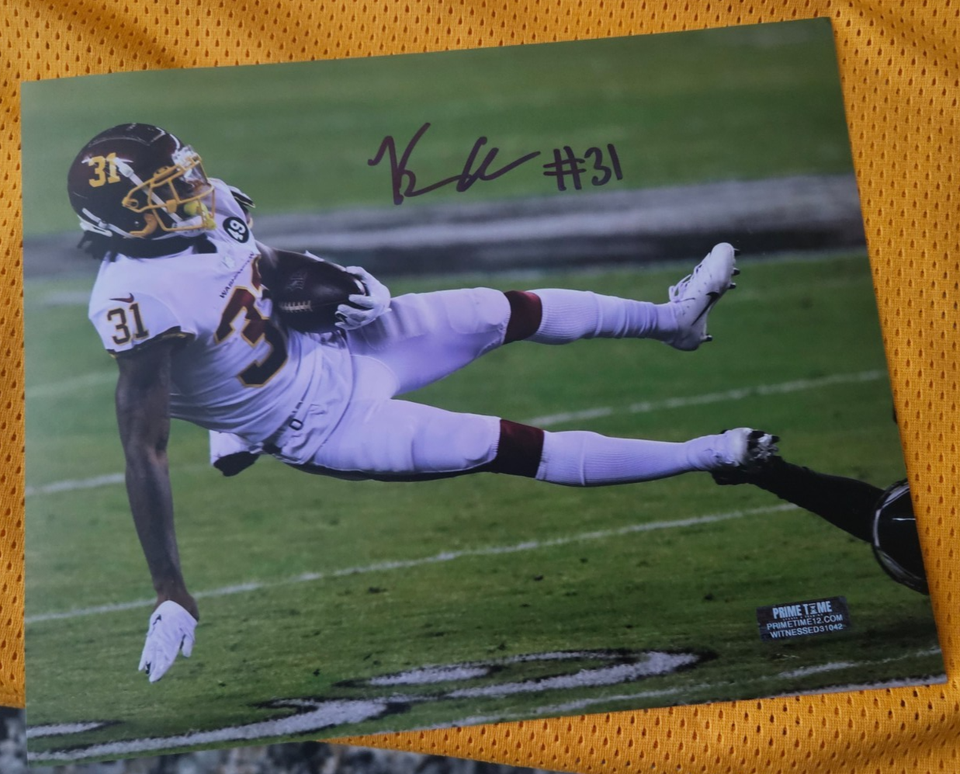 Kam Curl Washington Commanders Custom Autograph Jersey w/free Autograph ...