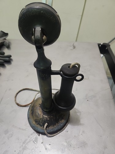 Vintage Pat.1904 Western Electric 20AL Non Dial Candlestick Telephone ...