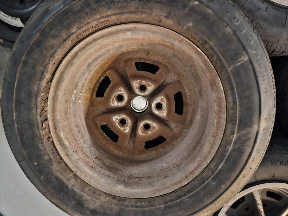 1968? AMC? AMX Javelin Chrome 14" Magnum 500 Steel Rally Wheel Rebel ...