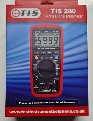 TIS TIS280 TRMS Digital Multimeter | eBay UK