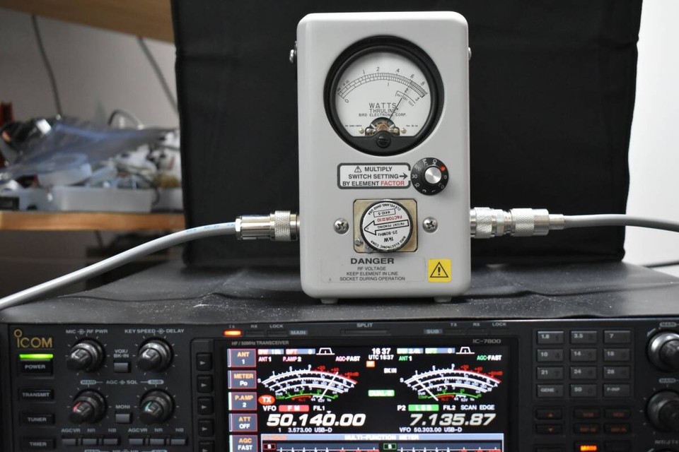 ICOM IC-7800 HF/50MHz 200W transceiver Amateur Ham Radio High-End Used ...