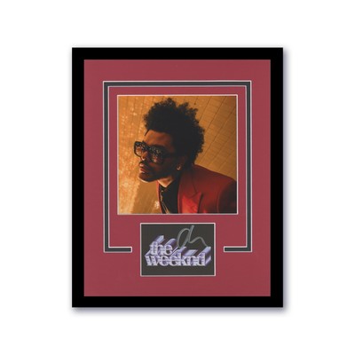 The Weeknd Autographed Signed 11x14 Framed Photo After Hours ACOA | eBay