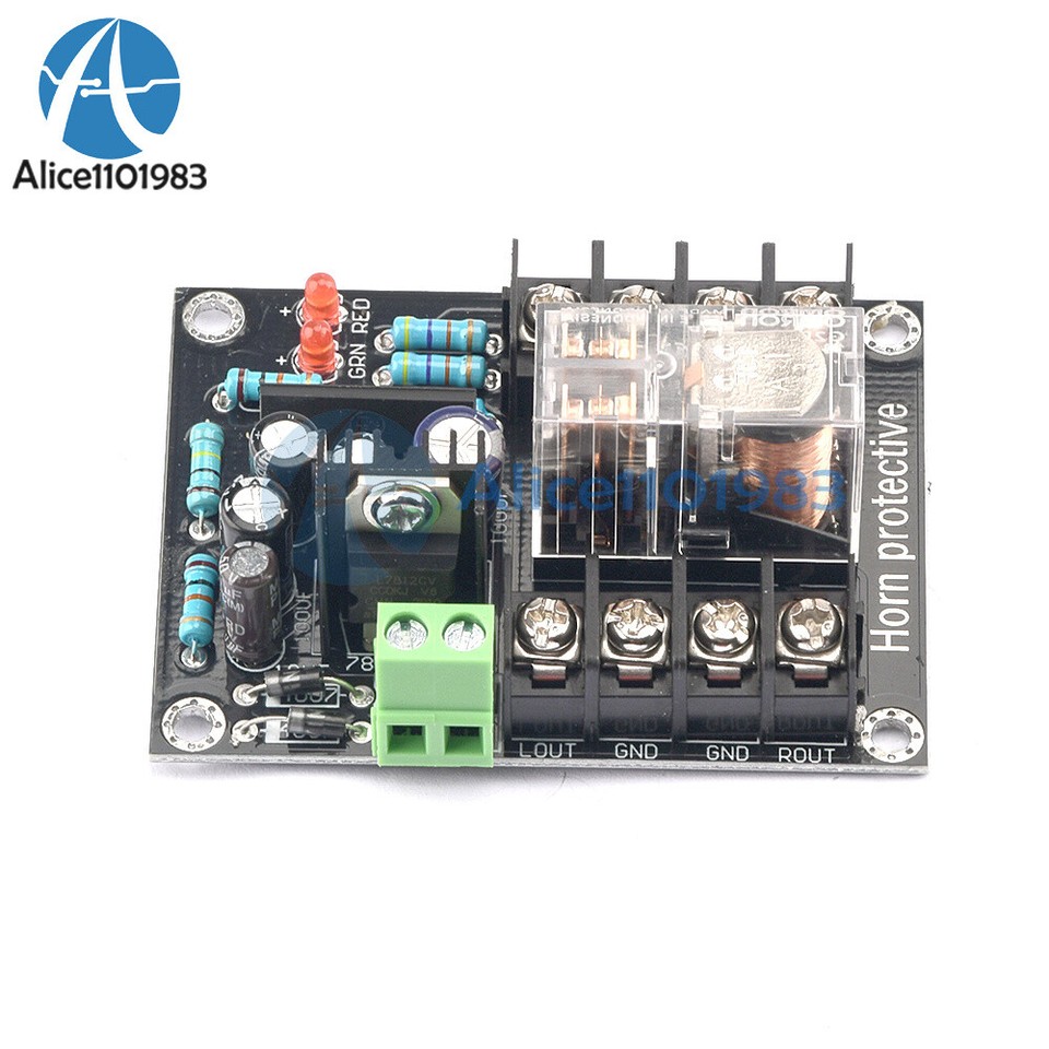 Audio Portable Speakers 2.0 Speaker Protective Board AC 12V-18V Relay ...