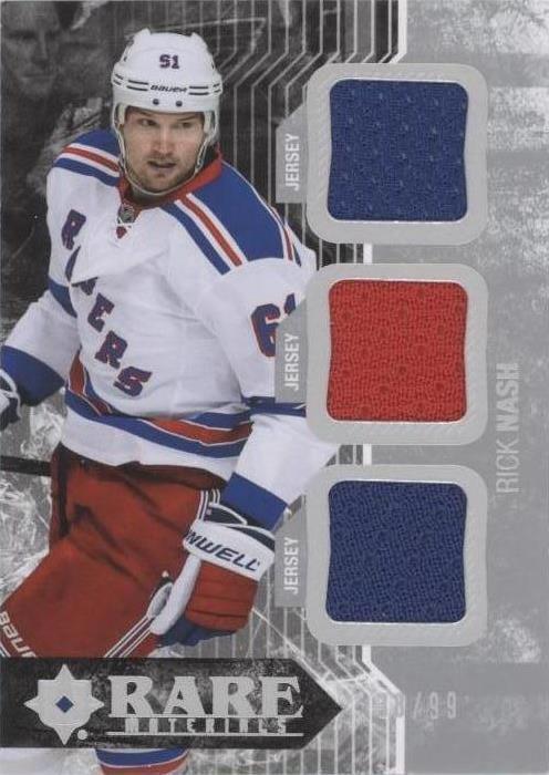 2014-15 Upper Deck Ultimate Collection - Rare Materials Rick Nash #RM ...