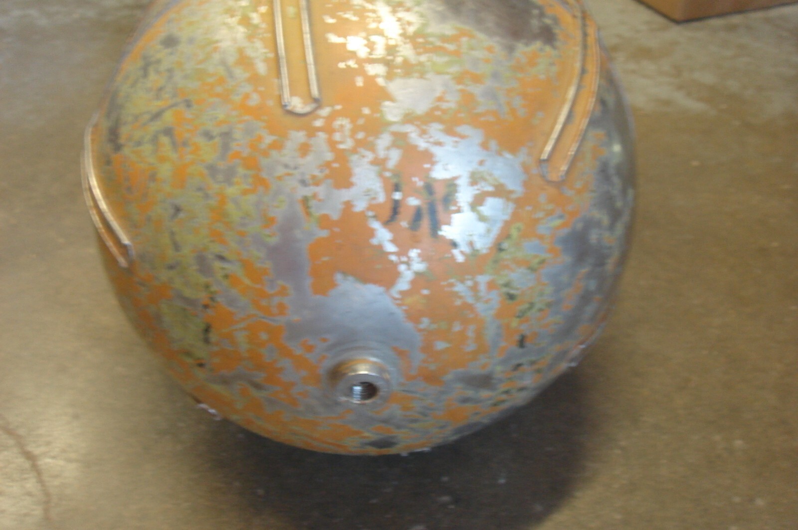 Vintage WWII B-17 Bomber Oxygen Tank Rat Rod | Grelly USA