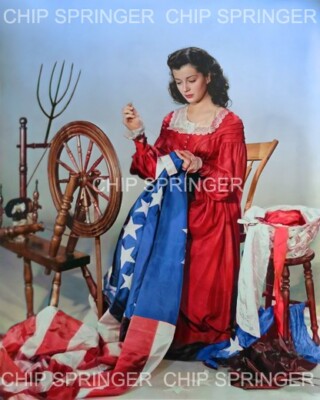 GAIL RUSSELL Portrait #413 | Stunning 8x10 Color Photo by CHIP SPRINGER ...