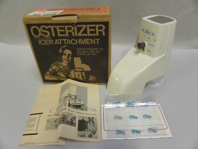 Vintage Osterizer Oster Model 435 Blender Ice Crusher Attachment (A5 ...