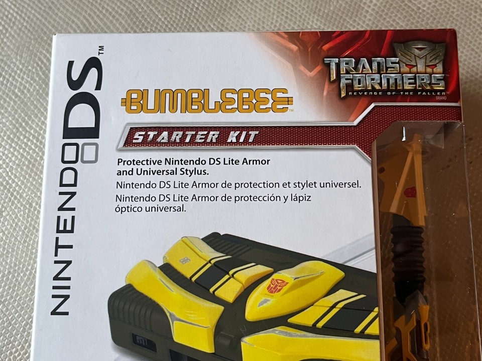 Nintendo DS Bumblebee Transformers Revenge the Fallen Starter Kit, Case ...