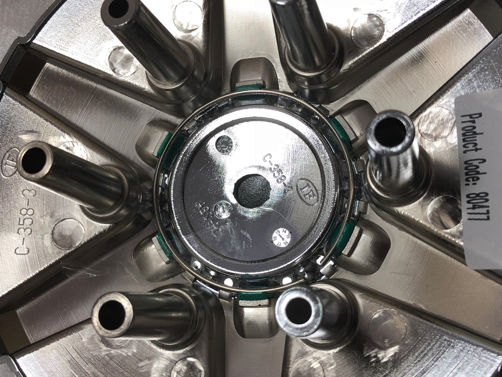 MB Motorsports Wheels CHROME Wheel TKO Rim Hub Cover Center 6x114.3 Cap ...