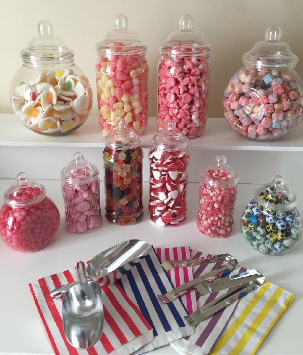 Candy Buffet Containers Plastic Sweeten Your Next Celebration With A