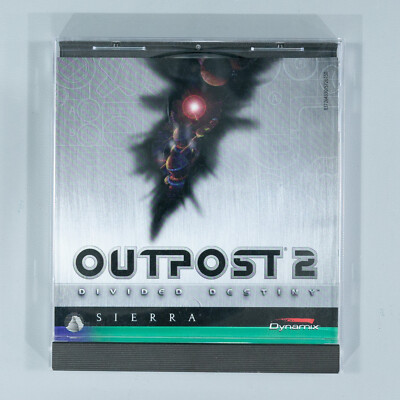 Outpost 2: Divided Destiny (PC, 1997) Case, Insert, and CD-ROM | eBay