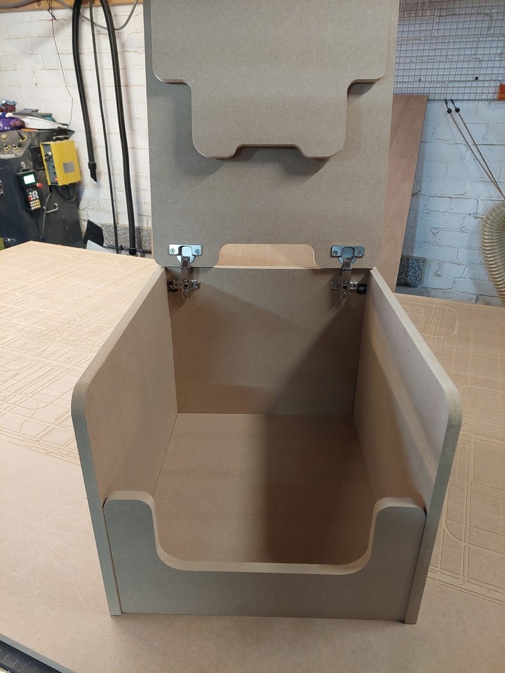 Camper Buddy Toilet Storage Box Seat Thetford Cube 145 345 Porta Potti ...