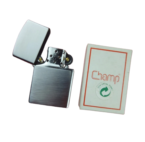 Vintage Champ Flip Top Petrol Lighter Original with Box | eBay