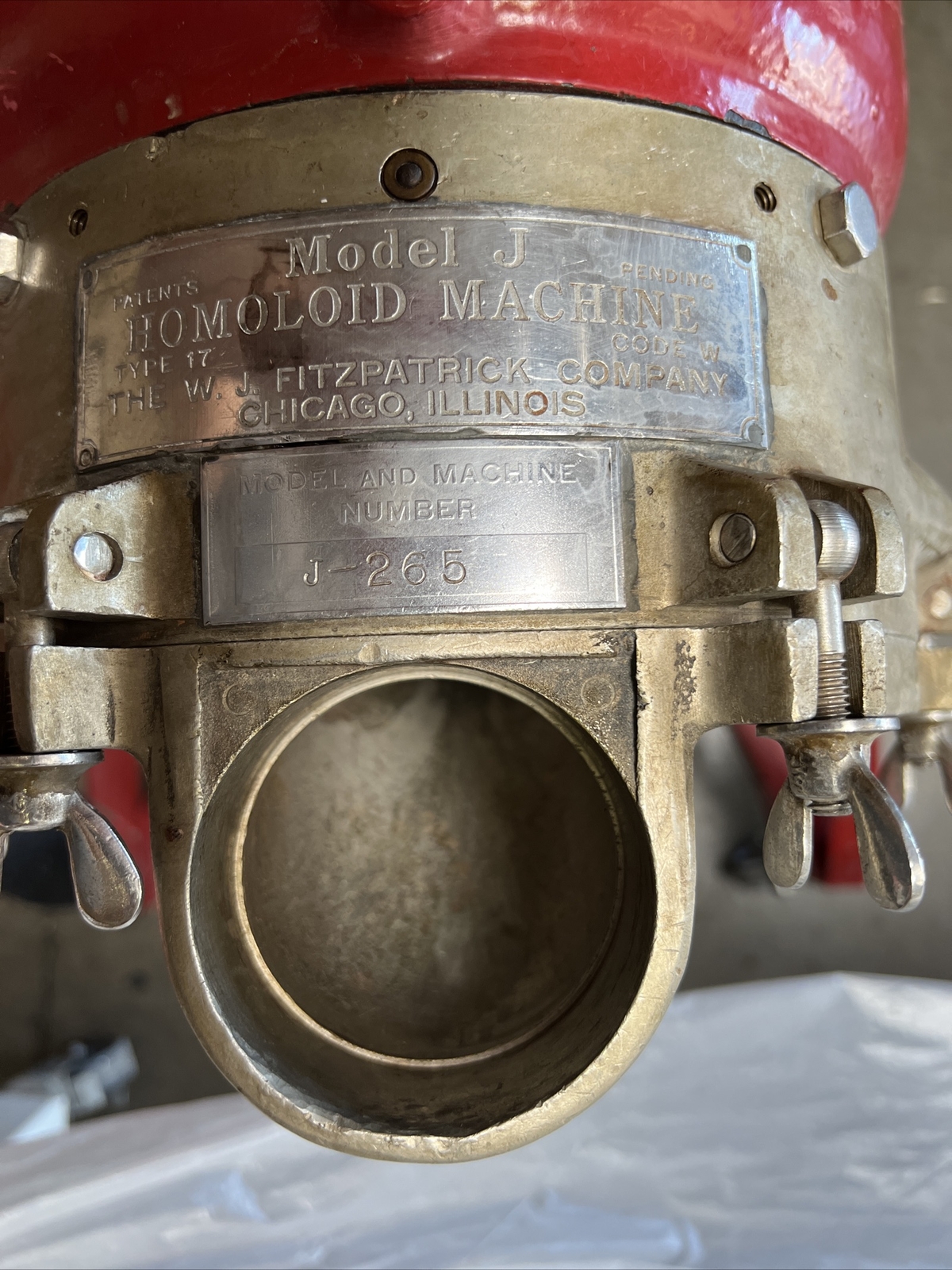 Fitzpatrick Homoloid Machine Model J Mill - 3HP | eBay