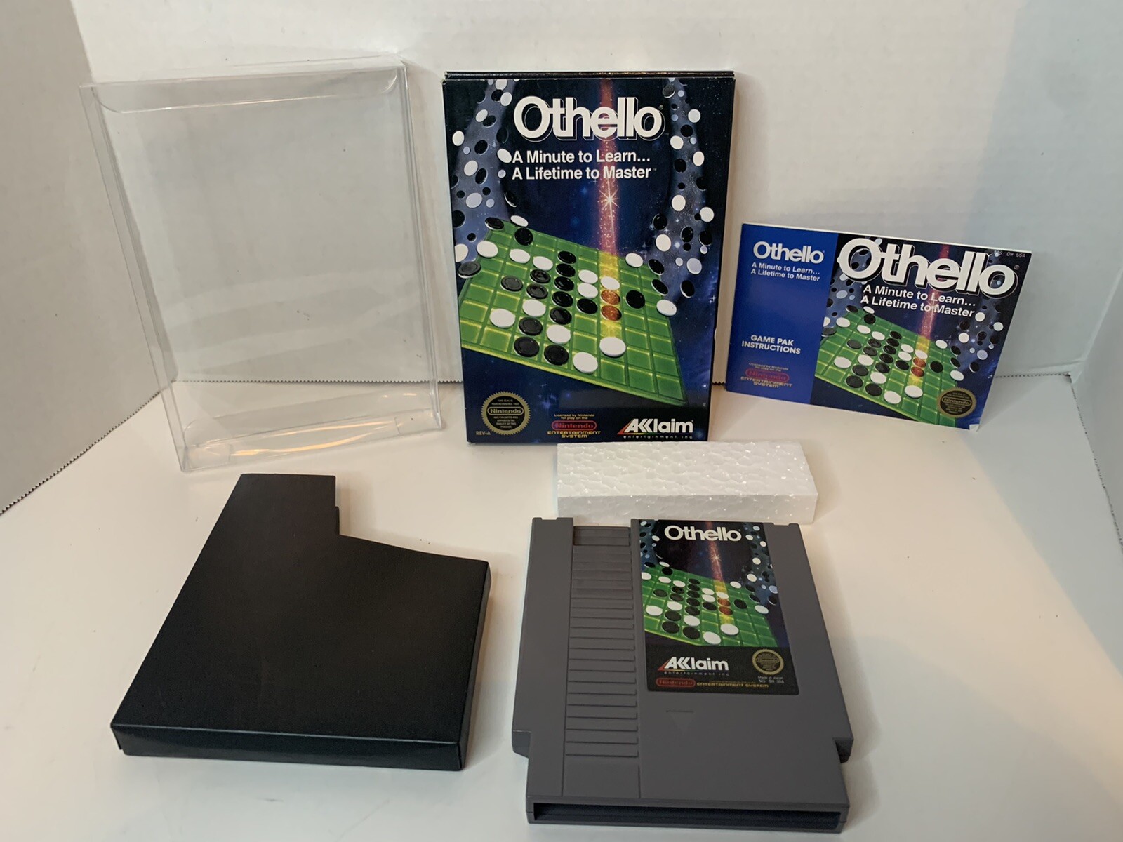 Othello NES (Nintendo Entertainment System, 1988) Authentic CIB TESTED ...