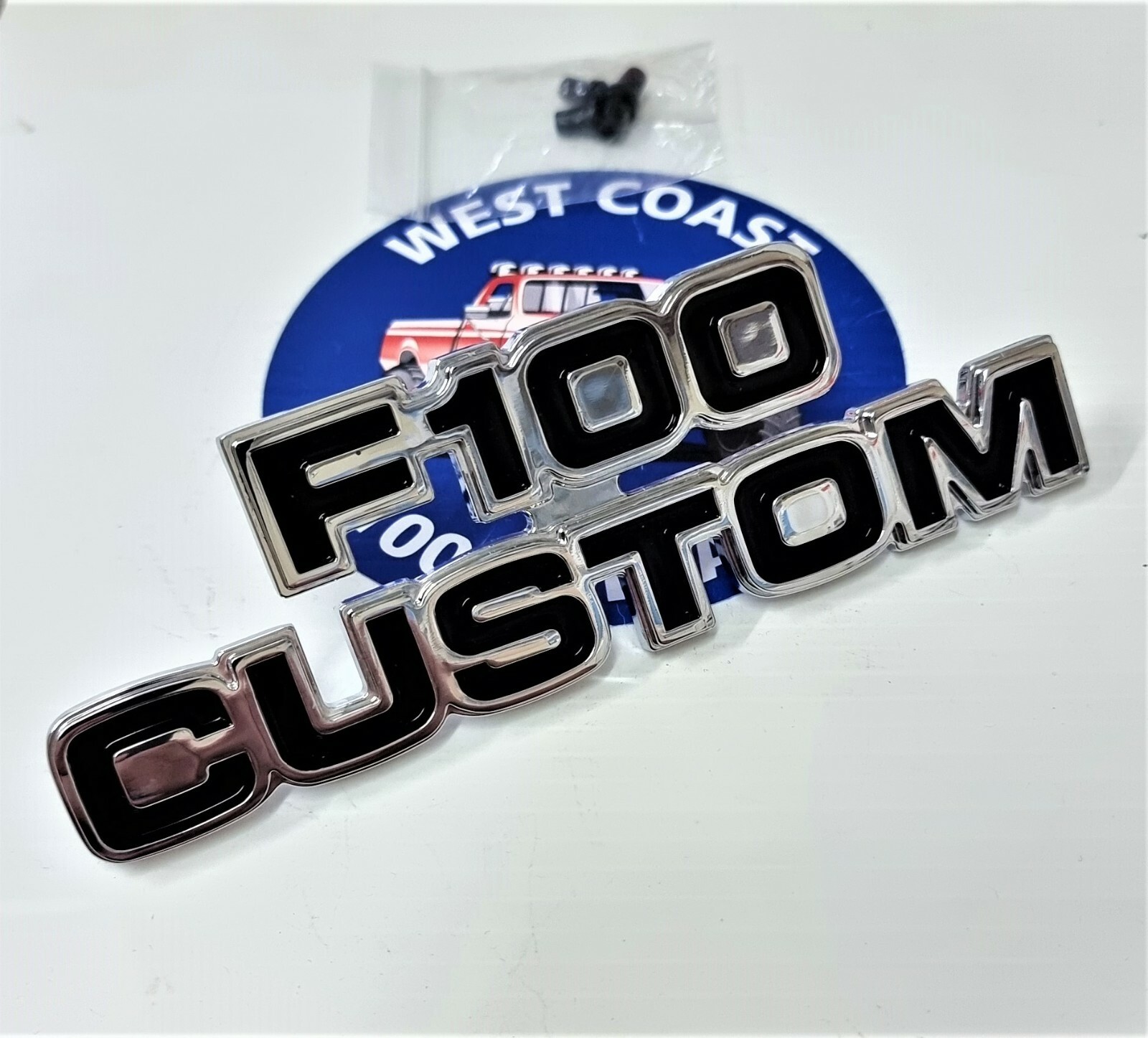 FORD F100 CUSTOM BADGE NEW LICENCED FORD PRODUCT 75-80 | eBay Australia