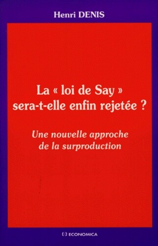 La sera-t-elle enfin rejetee ? Une nouvelle approche de la surp | eBay