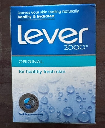 Lever 2000 Original Bar Soap Boxed 4 oz each Lot Of 2 in pack Made In ...